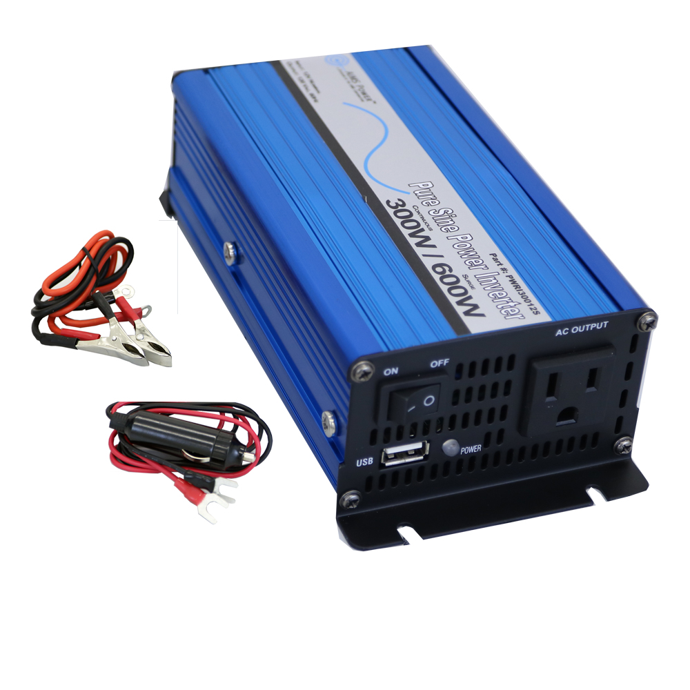 300 Watt Pure Sine Power Inverter 24 Volt - AimsPower