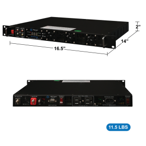 1000 Watt 48 Volt Rack Mount Inverter - 1U Rack mountable